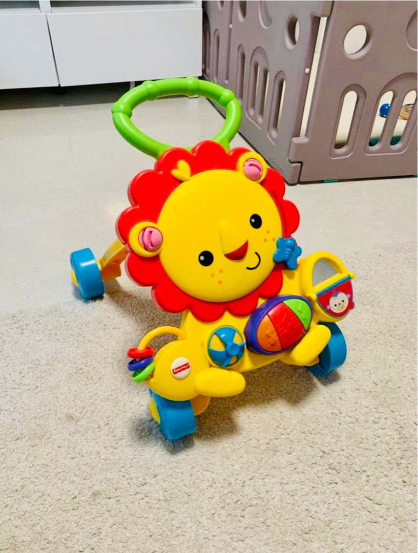 Fisher Price Lion Walker, Babies & Kids, Infant Playtime on Carousell