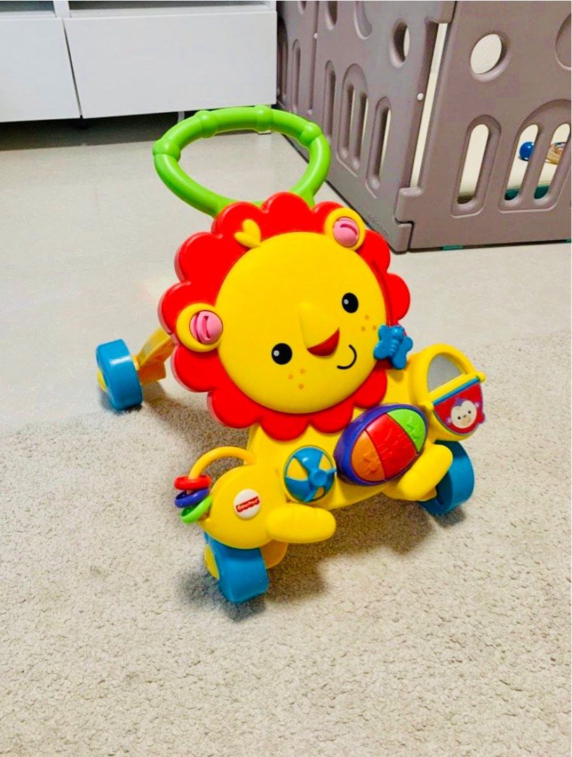 Fisher Price Lion Walker, Babies & Kids, Infant Playtime on Carousell