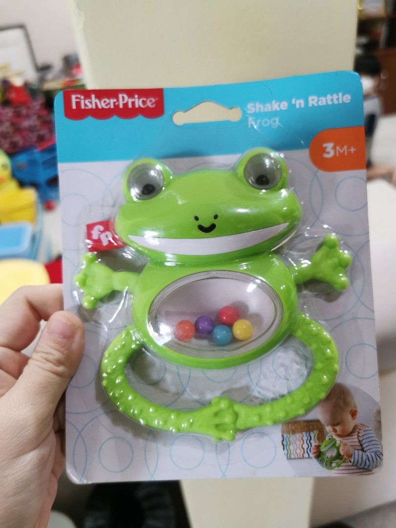 Fisher Price Shake and Rattle Frog, Babies & Kids, Infant Playtime on ...