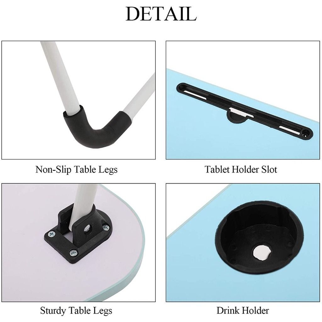 Foldable Table Anti-slip Study Table, Computers & Tech, Parts ...