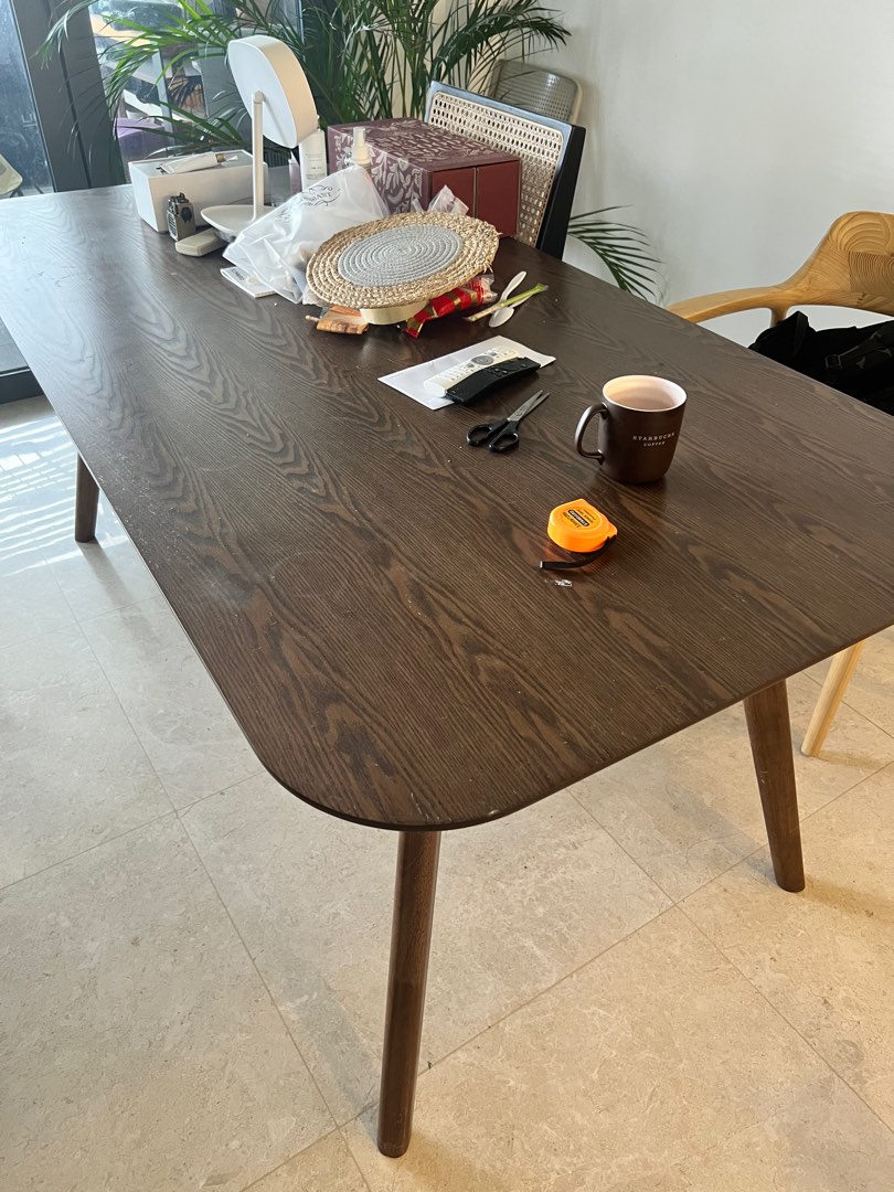 Free Dining table (collect before end of Feb. 21), Furniture & Home ...