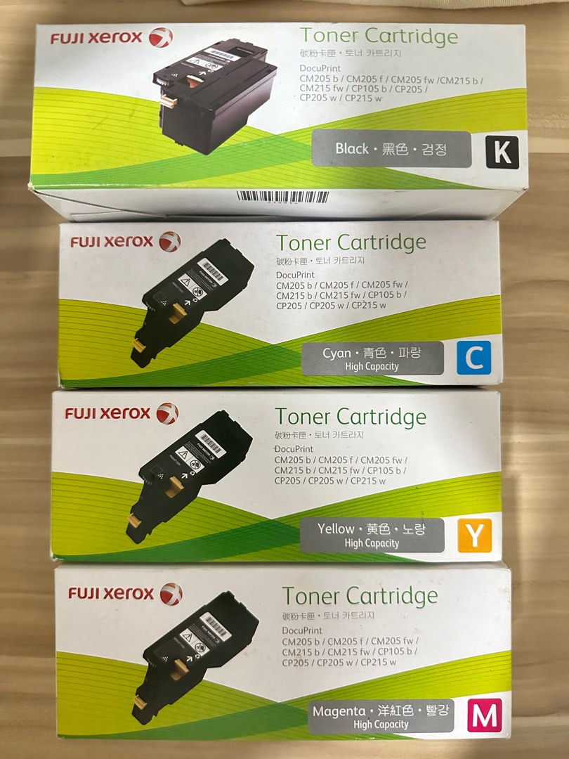 Fuji Xerox Toner Cartridge CM205 CP205, Computers & Tech, Printers ...
