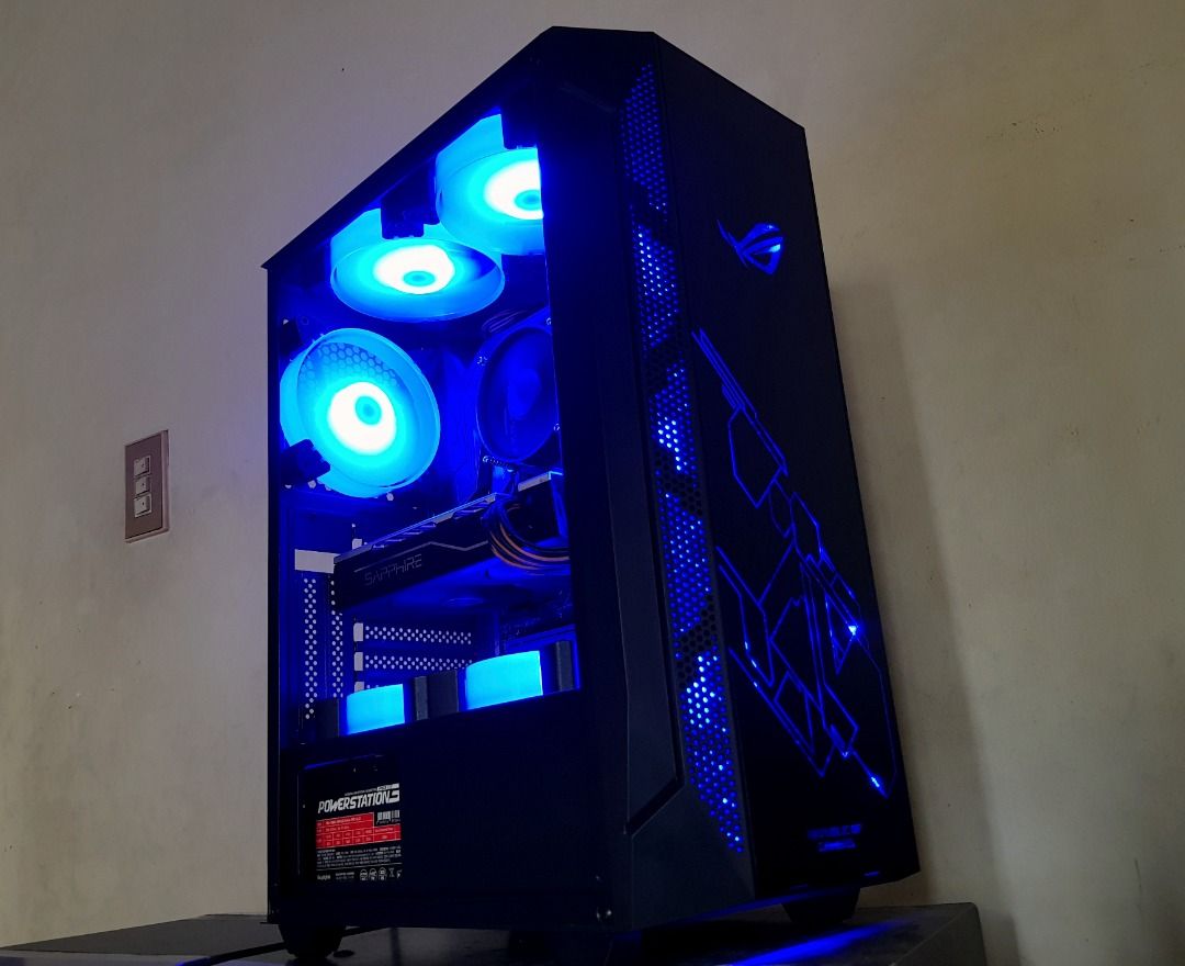 Gaming PC w/ 8 GB GPU, ROG Maximus Hero VIII Mobo, ROG Strix Case ...