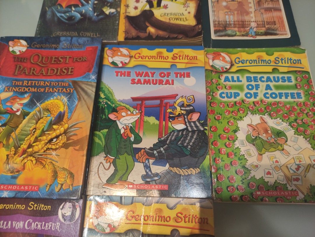 Geronimo Stilton, Train your dragon, Hobbies & Toys, Books & Magazines ...