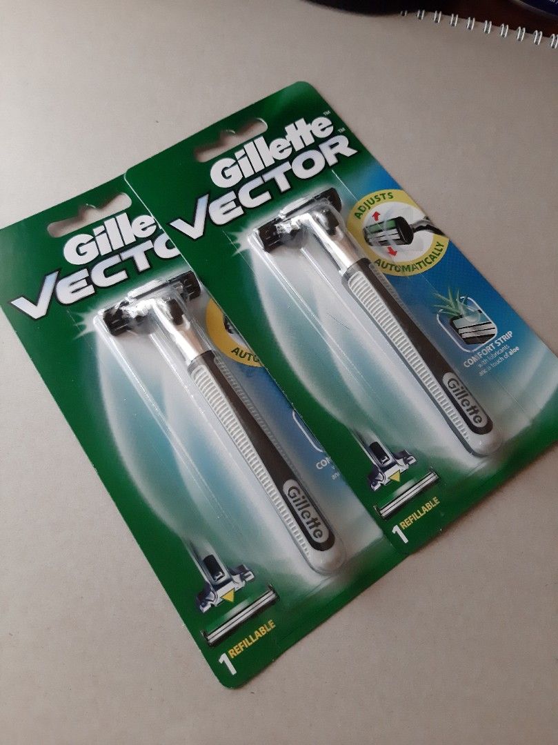 Gillette Vector Razor on Carousell