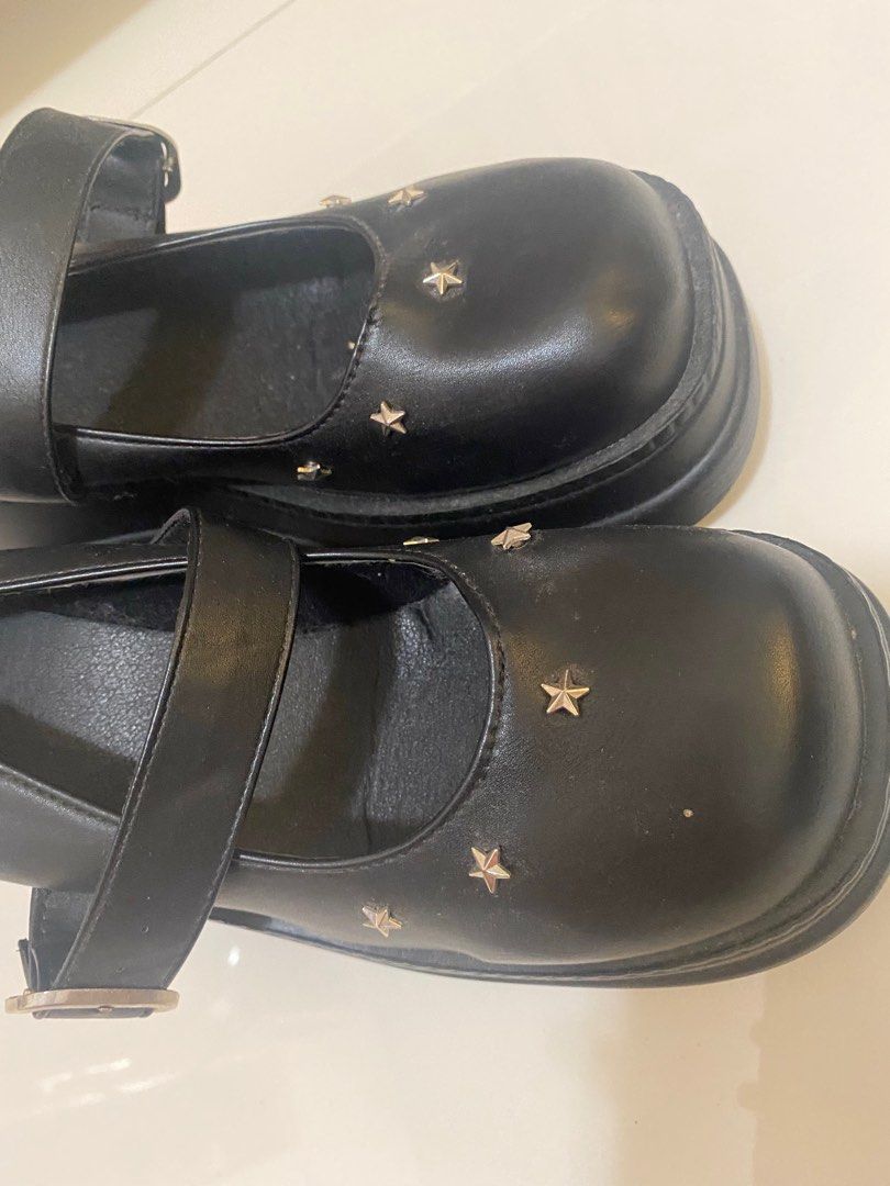 Goth grunge platform mary janes big plus size on Carousell