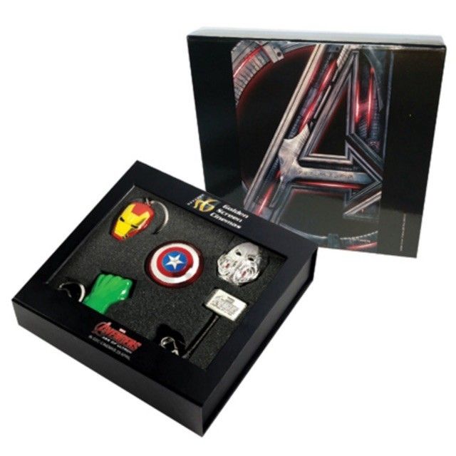 GSC Marvel Avengers: Age of Ultron Keychains Ultimate Collectors Set ...