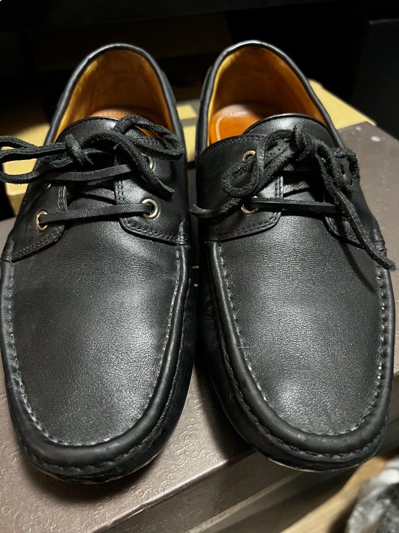 Gucci script logo loafers, Men's Fashion, Footwear, Casual Shoes on ...