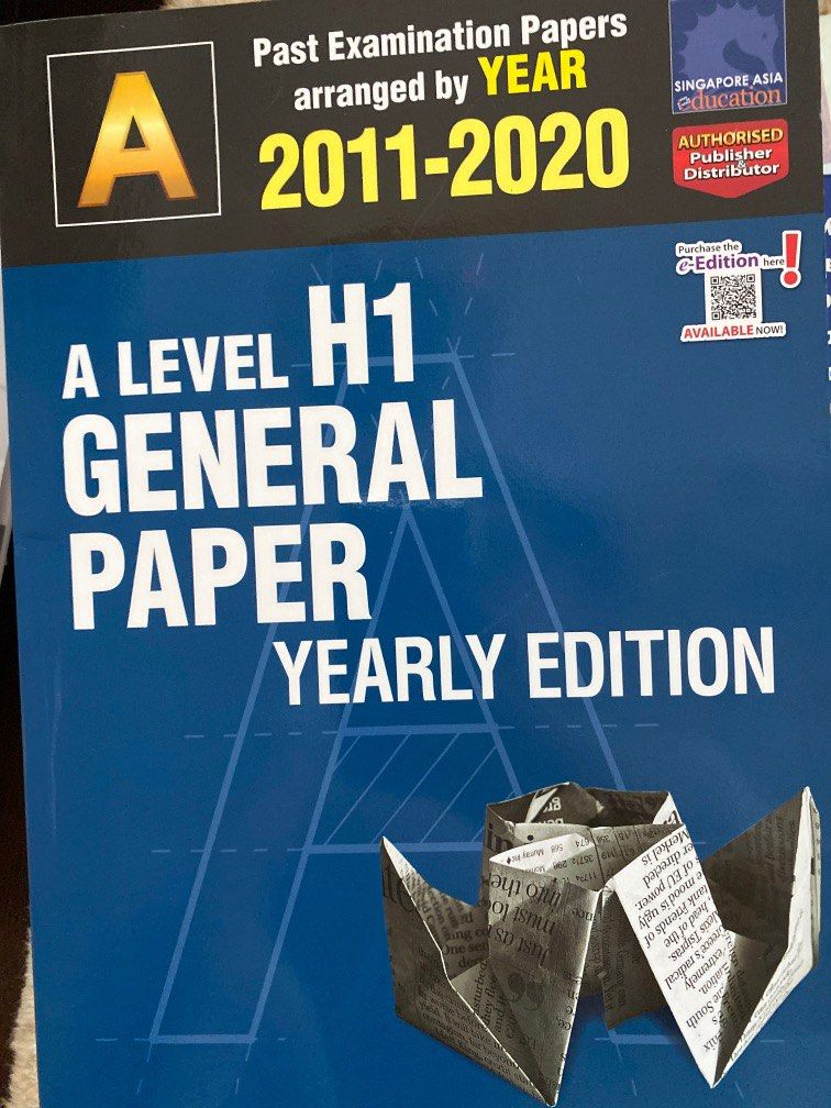 H1 General Paper Guide/ Materials, Hobbies & Toys, Books & Magazines ...