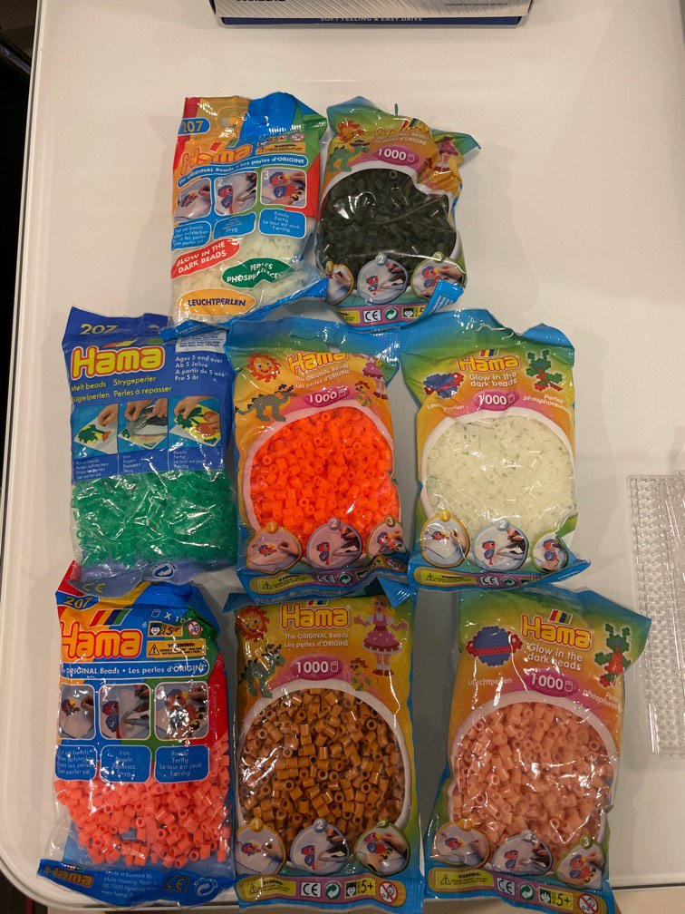 Hama beads and boards, Hobbies & Toys, Stationery & Craft, Craft ...