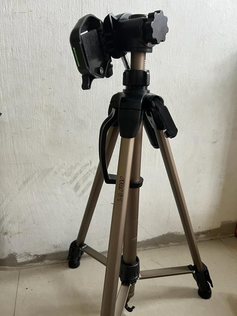 Hama Camera Tripod Star 61 (Light Tripod with 3-Way Head, Photo Tripod ...