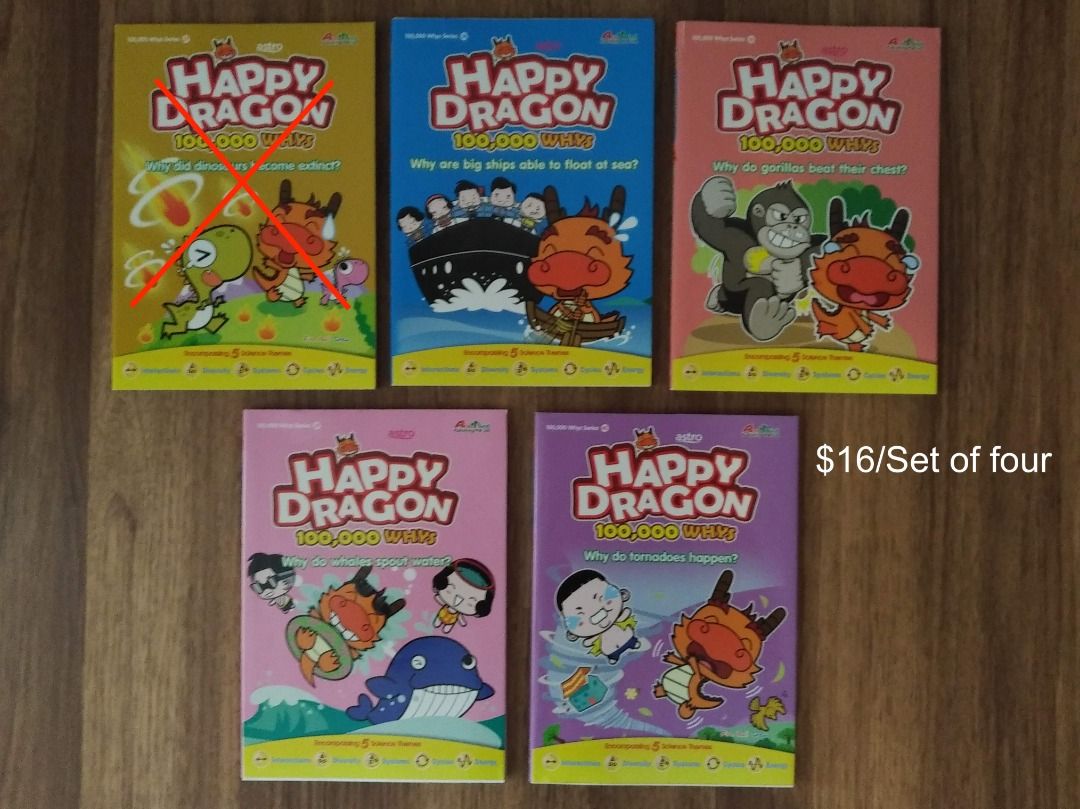 HAPPY DRAGON 100,000 WHYS, Hobbies & Toys, Books & Magazines, Children ...