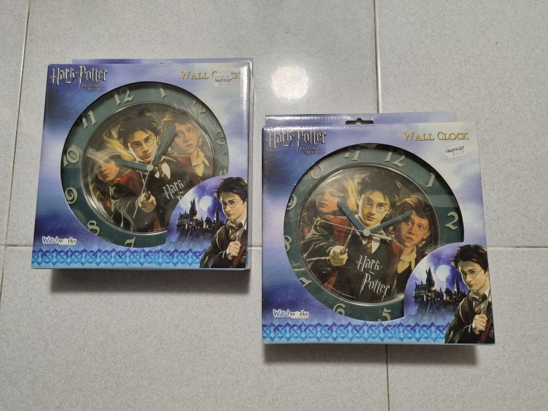 Harry Potter Clock, Furniture & Home Living, Home Decor, Clocks on ...