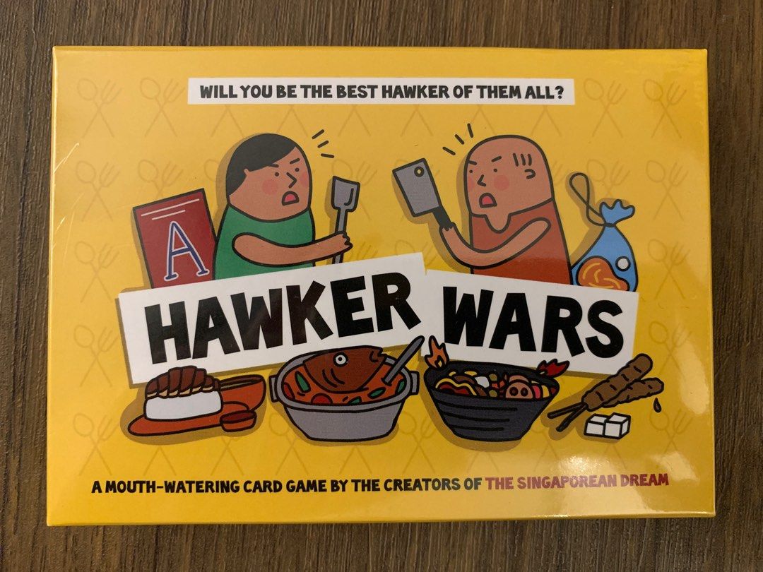 Hawker Wars Card Game, Hobbies & Toys, Toys & Games on Carousell