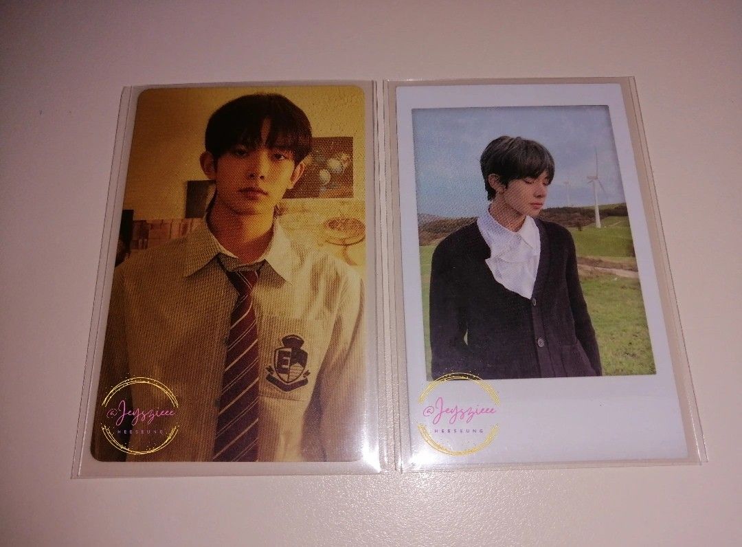 HEESEUNG HANAKAI STANDARD VER SET, Hobbies & Toys, Memorabilia ...