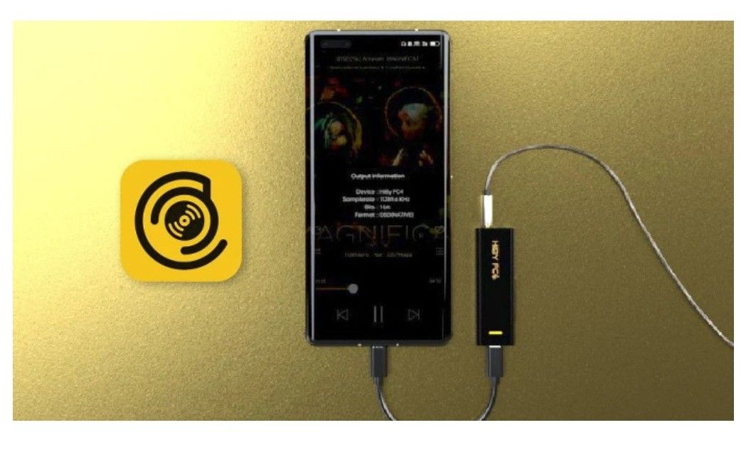 HiBy FC4 Portable Headphone amp dac mqa dongle USB dac high Driving Power MQA 16X PCM 768kHz DSD ...