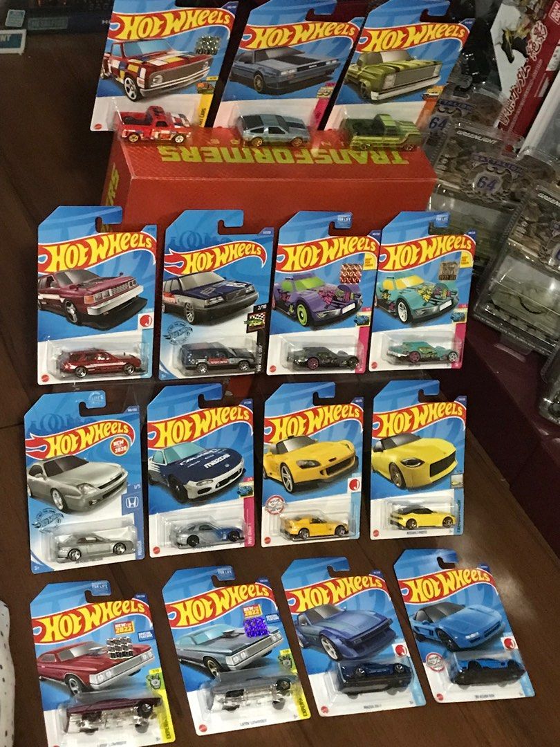 Hotwheels Transformers Greenlight Bugatti Porsche Mercedes Mitsubishi ...