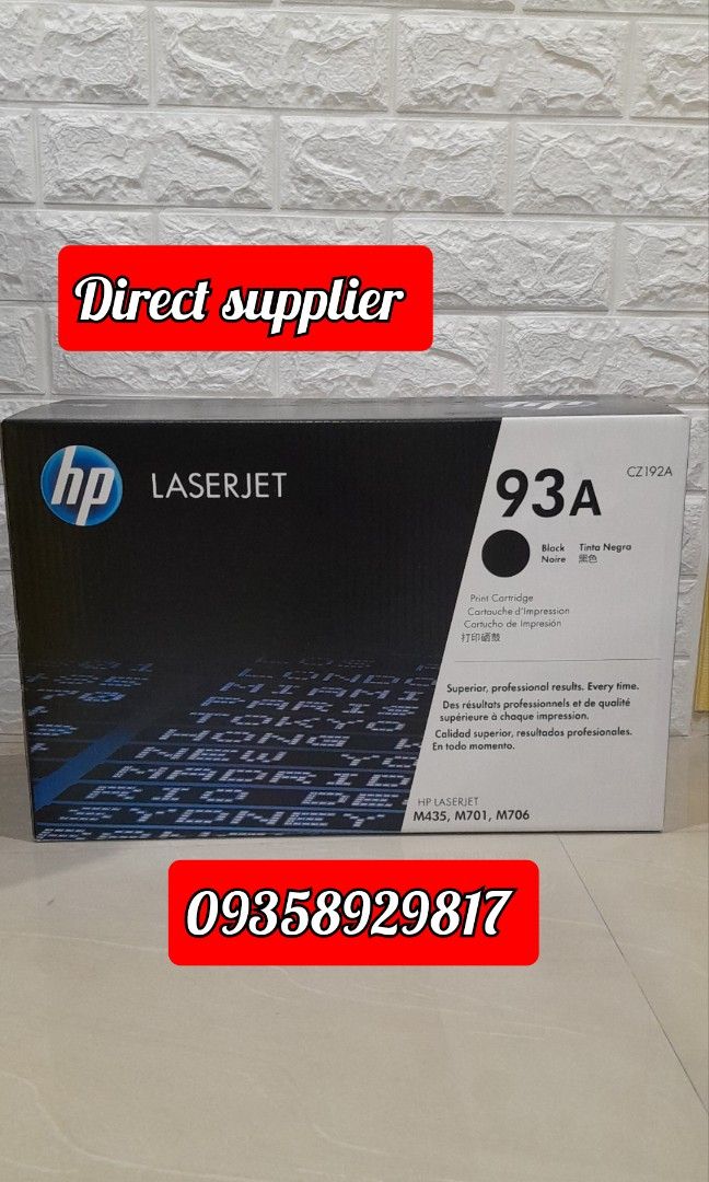 Hp 93a Laserjet toner Original, Computers & Tech, Printers, Scanners ...