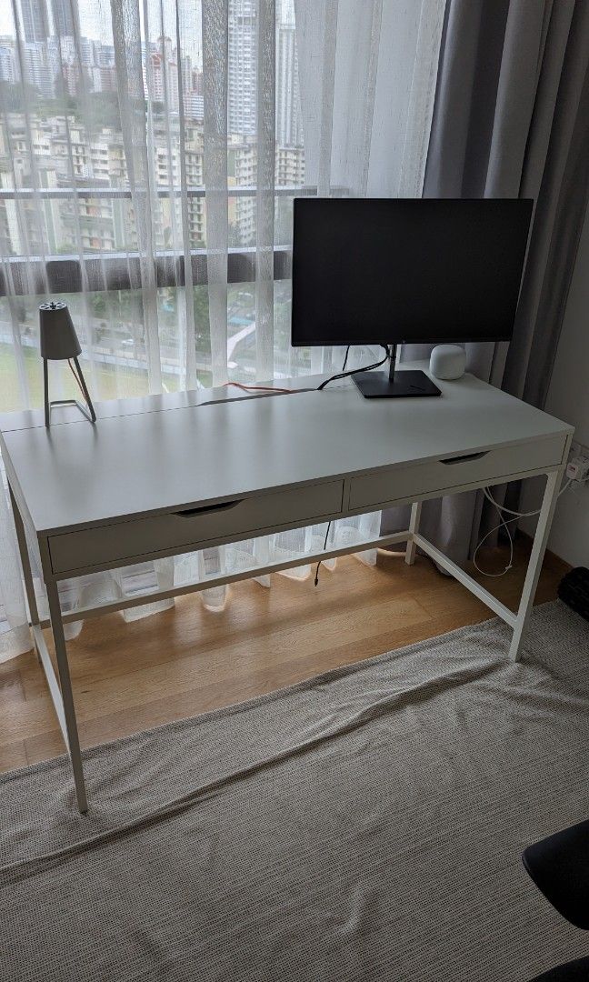 IKEA Alex desk, Furniture & Home Living, Furniture, Tables & Sets on ...