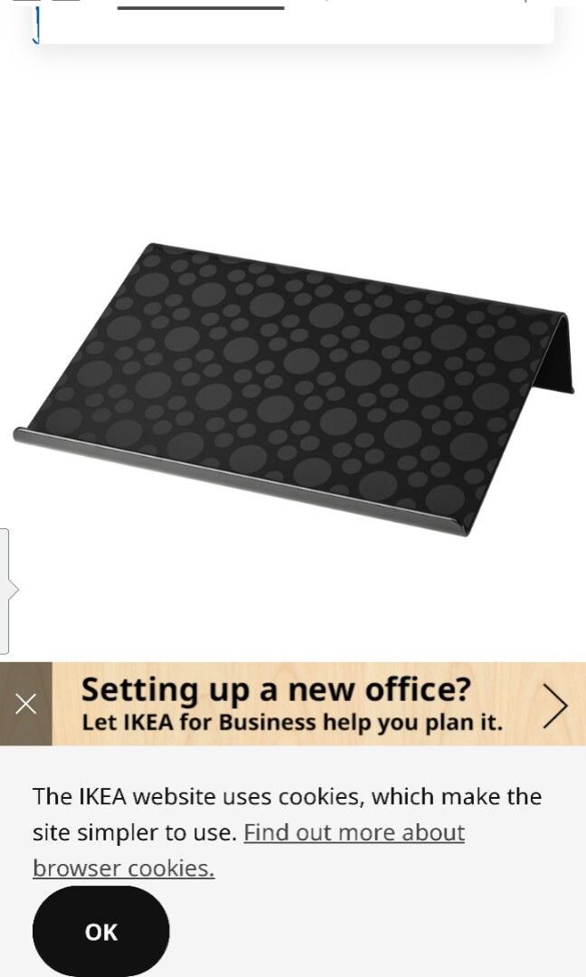 IKEA laptop stand, Computers & Tech, Parts & Accessories, Other ...