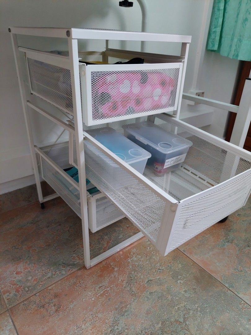 Ikea Lennart Drawer Unit, Furniture & Home Living, Home Improvement ...