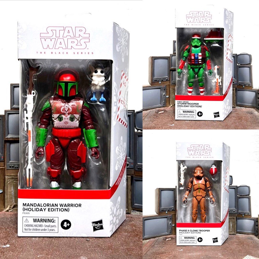 [In hand] Hasbro Star Wars Black Series Holiday Season Mandalorian ...