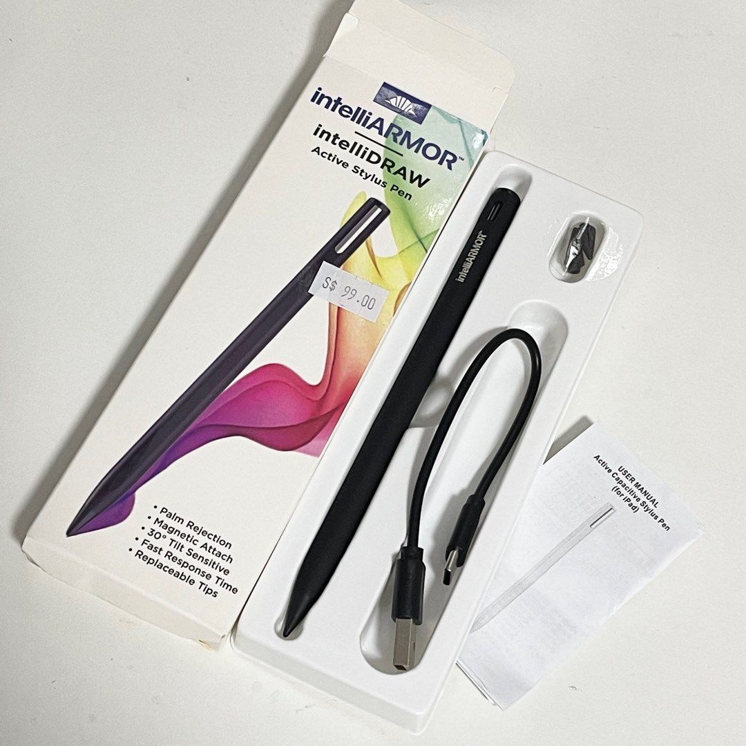 iStudio IntelliArmor Stylus Apple Pencil for iPad, Mobile Phones ...