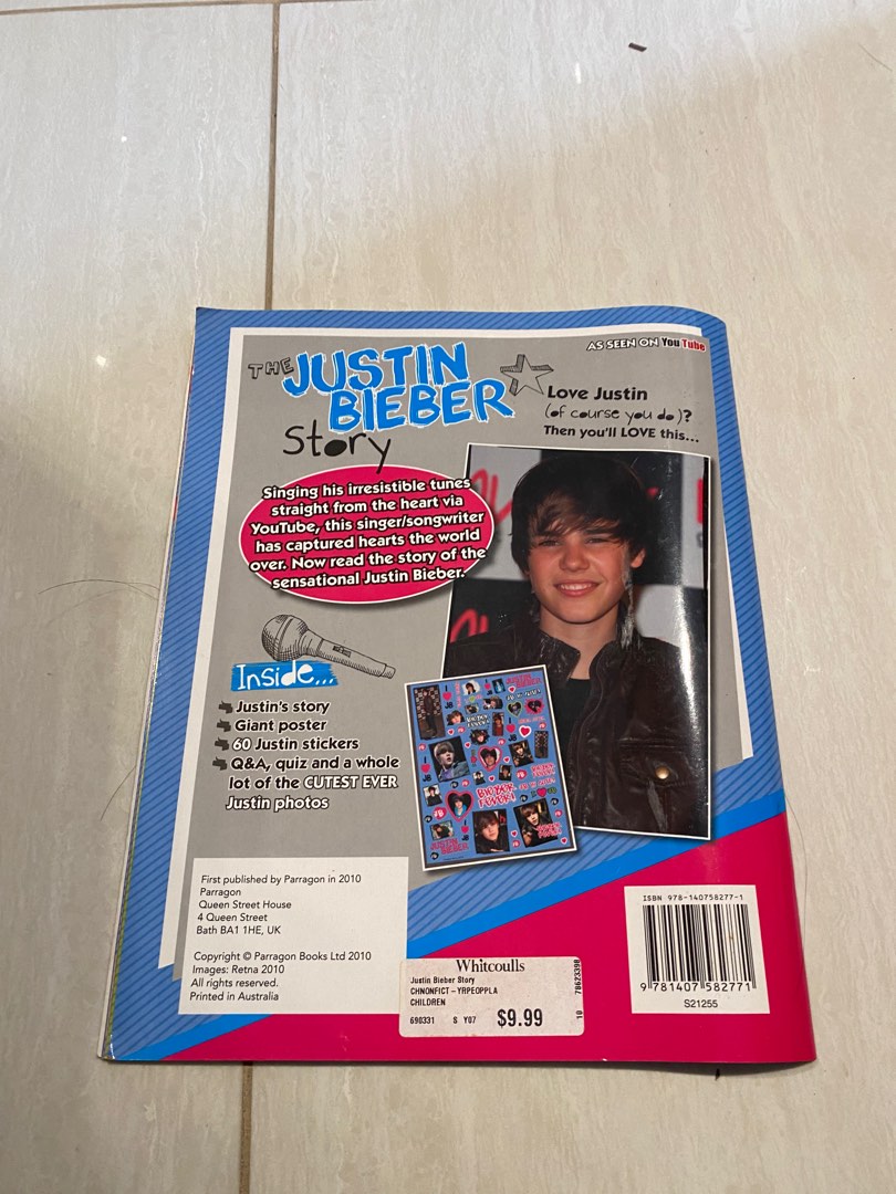 Justin Bieber Magazine, Hobbies & Toys, Books & Magazines, Magazines on ...