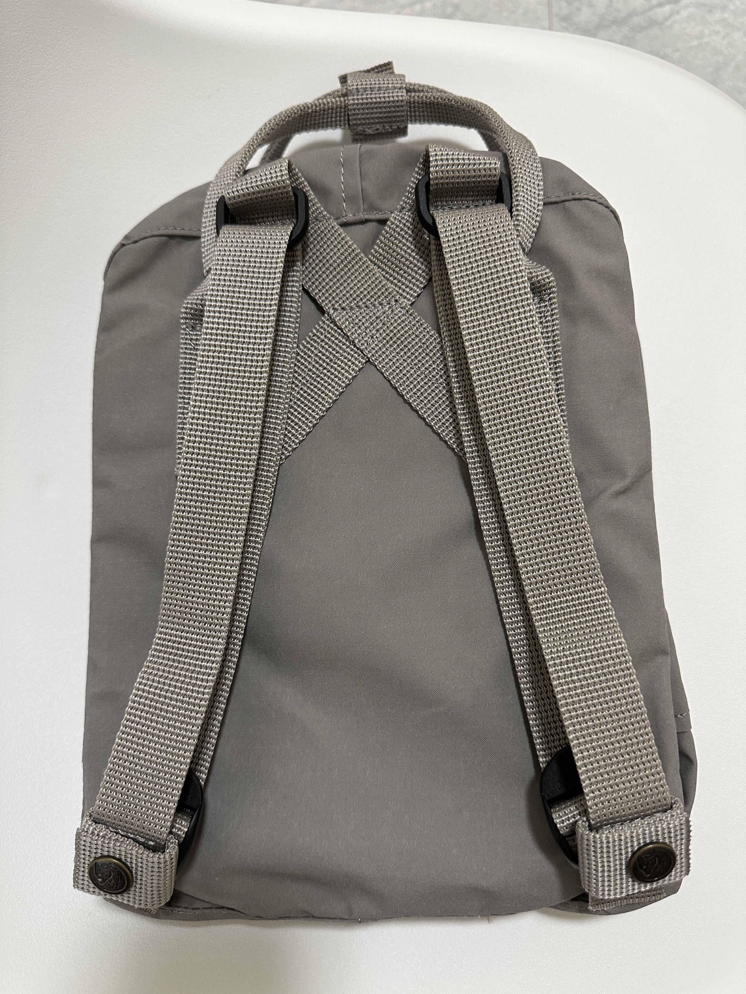Kanken Mini Backpack (Fog) - Brand New, Women's Fashion, Bags & Wallets ...