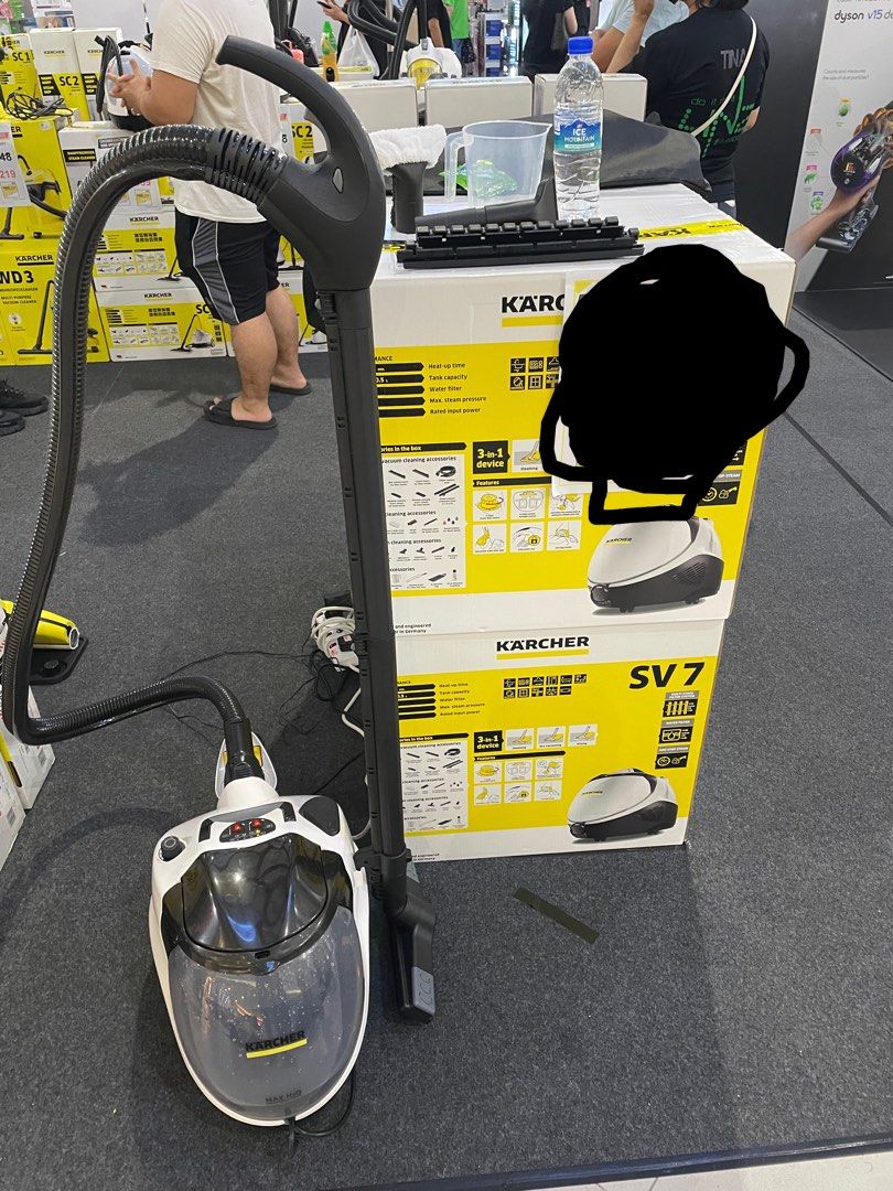 Karcher SV7 Steam Vacuum Cleaner, TV & Home Appliances, Vacuum Cleaner ...