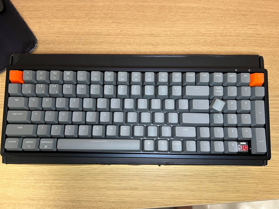 Keychron K4 96% Wireless Mechanical Keyboard V1 (Optical Red Switches ...