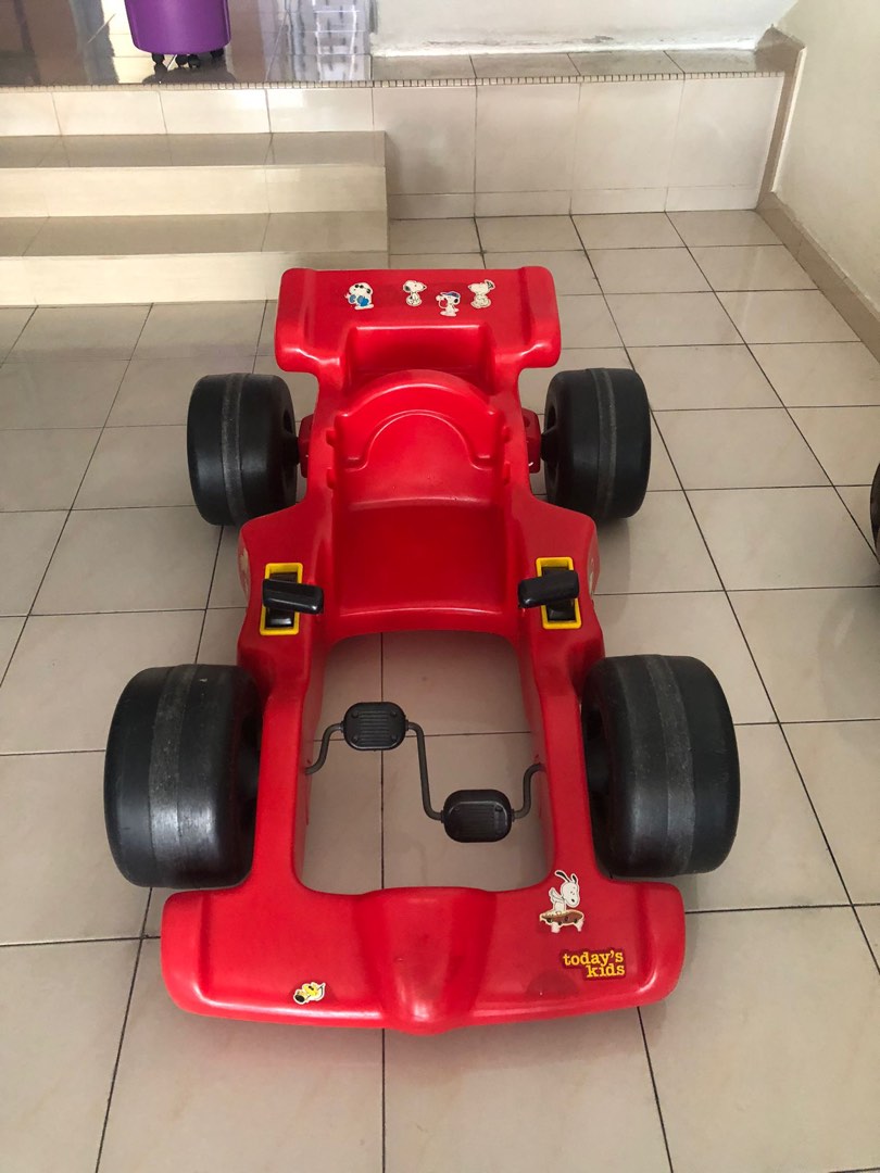 Kids F1 Race Car (Manual Paddle), Hobbies & Toys, Toys & Games on Carousell