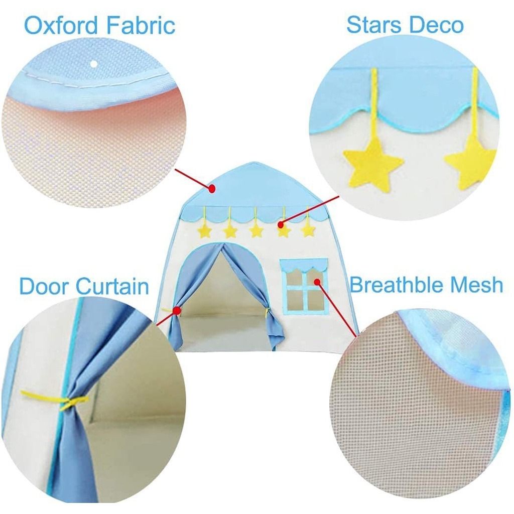 Kids Play Tent Rectangle Playhouse, Babies & Kids, Infant Playtime on ...