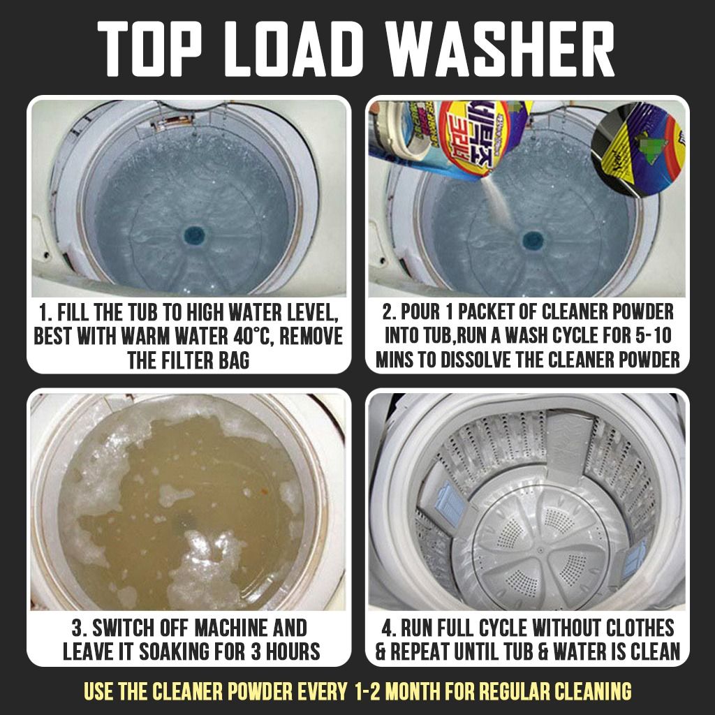 Washing Machine Cleaner 450g Washing Machine Tub Cleaner, Furniture ...
