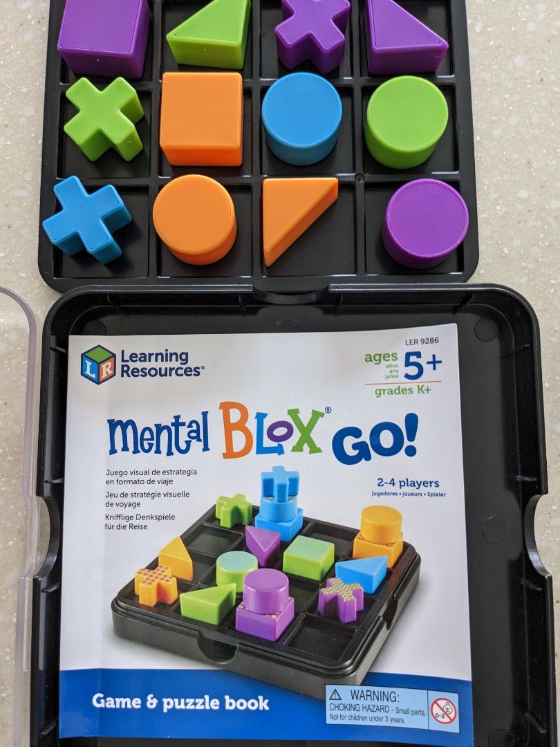 Learning Resources Mental Blox Go, Hobbies & Toys, Toys & Games on ...