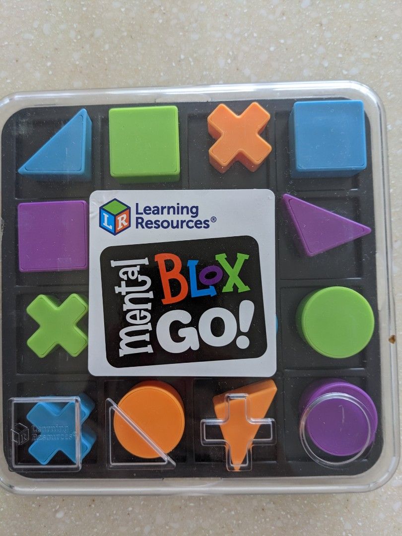 Learning Resources Mental Blox Go, Hobbies & Toys, Toys & Games on ...