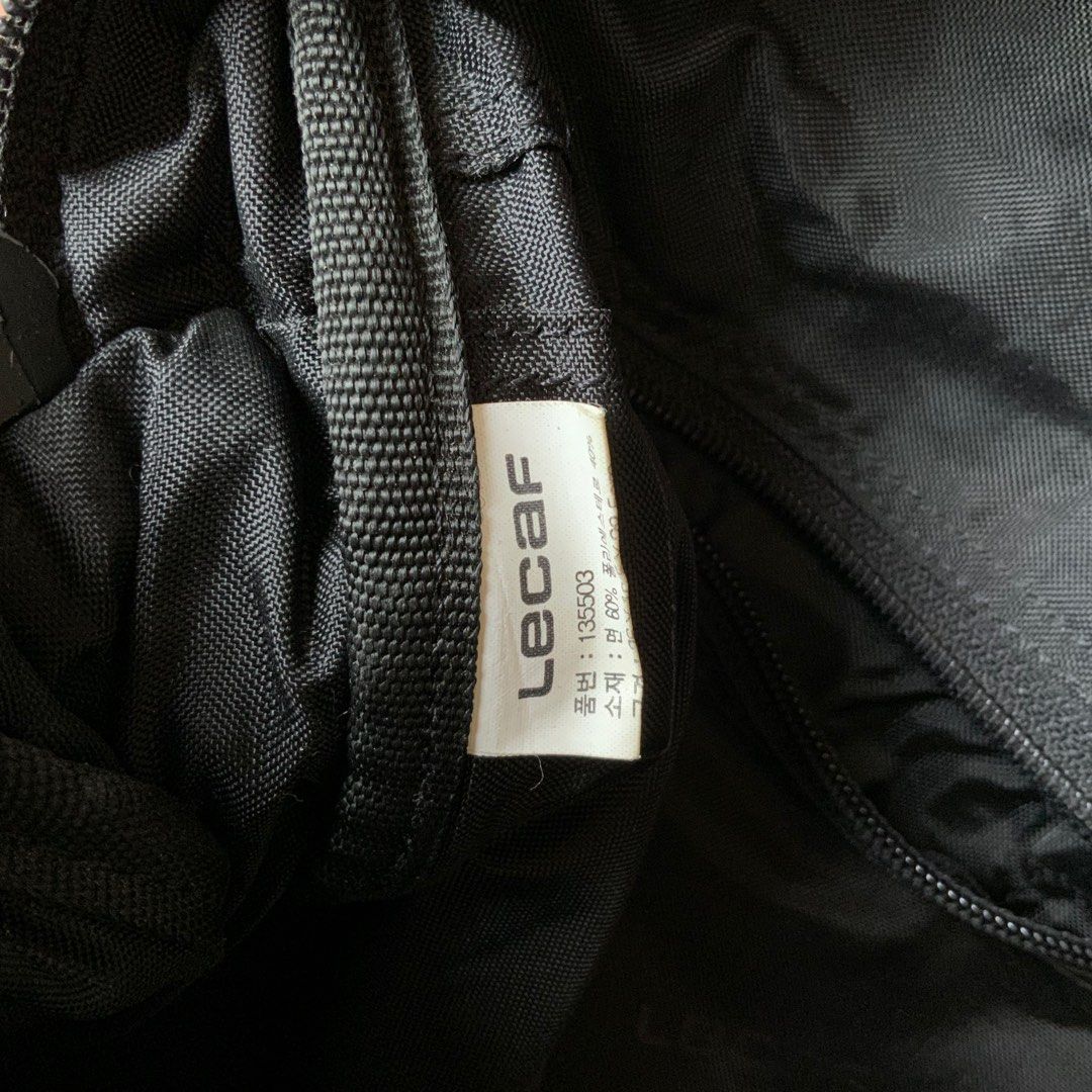 LECAF DENIM MESSENGER BAG, Fesyen Pria, Tas & Dompet , Tas Selempang di Carousell