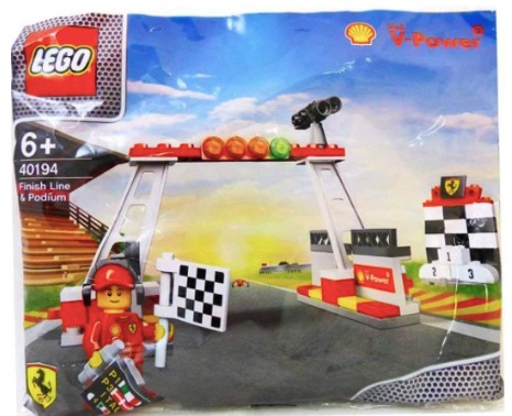 Lego 40194 Ferrari Finish Line & Podium, Hobbies & Toys, Toys & Games ...