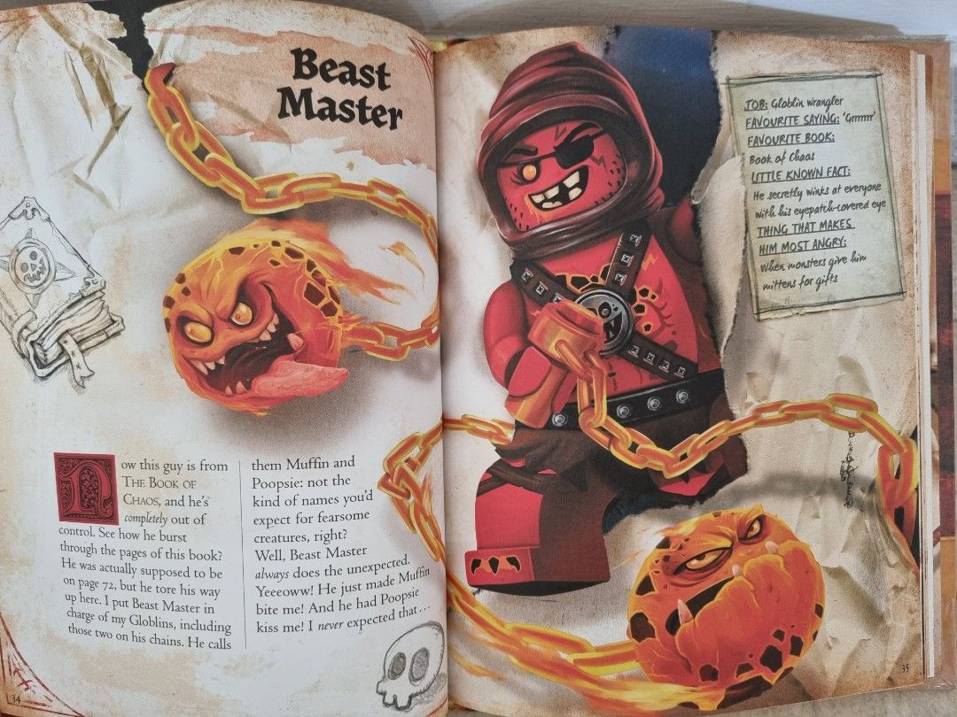 LEGO Nexo Knight The Book of Monsters, Hobbies & Toys, Books ...