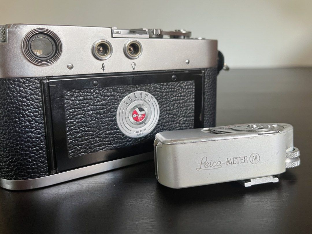 Leica M3 DS (double stroke) + Leicameter M chrome, Photography, Cameras ...