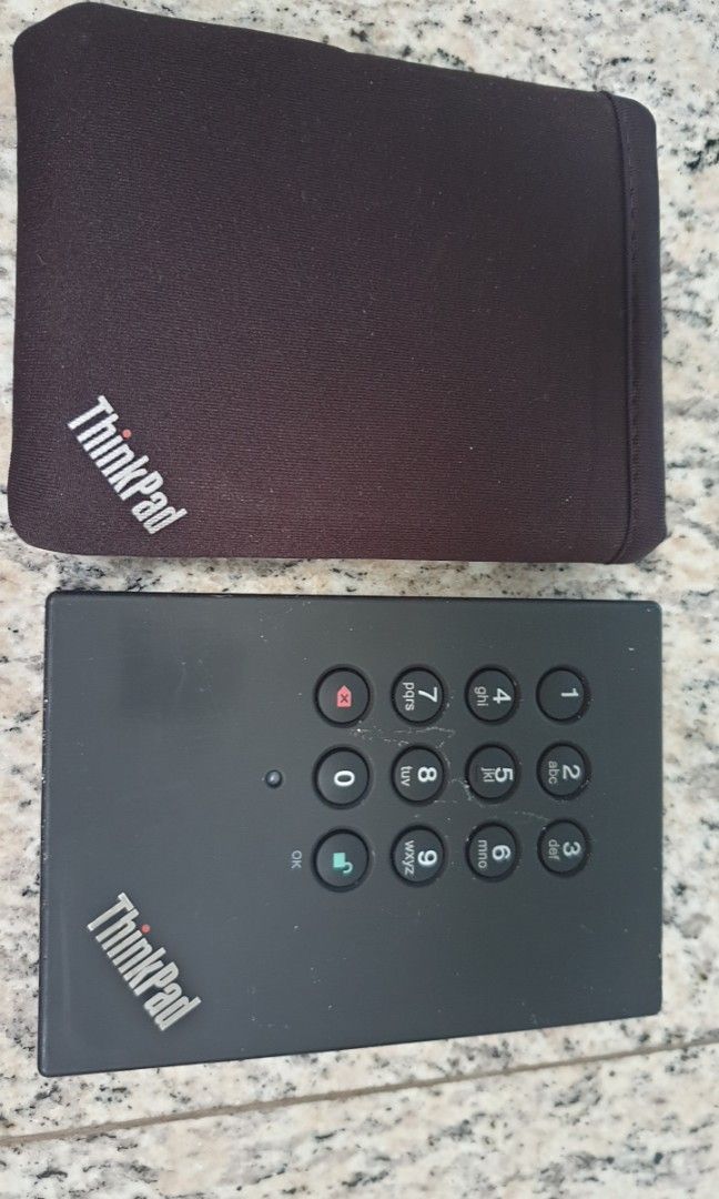 Lenovo Thinkpad Usb Secure Hard Drive Gb Computers Tech Parts Accessories Hard