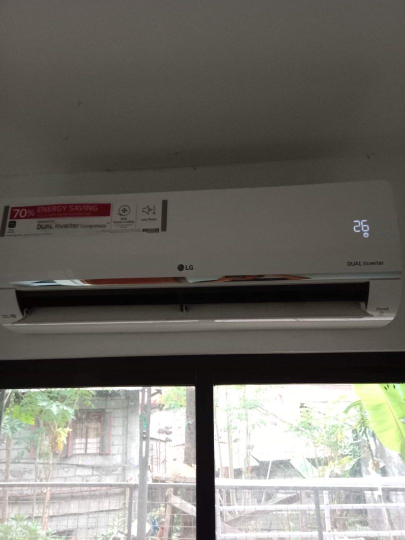 LG DUAL INVERTER AIRCON, TV & Home Appliances, Air Conditioning and ...