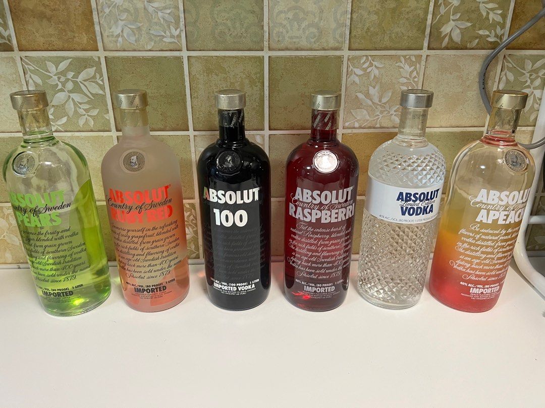 Limited Edition Absolut Vodka, Food & Drinks, Alcoholic Beverages on ...