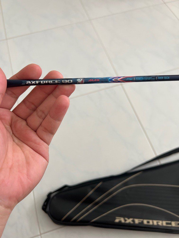 Lining axforce 90 max dragon, Sports Equipment, Sports & Games, Racket ...