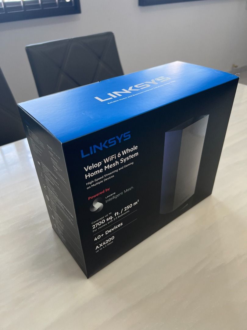 Linksys Wifi 6 AX4200 Router - MX4200, Computers & Tech, Parts & Accessories, Networking on ...