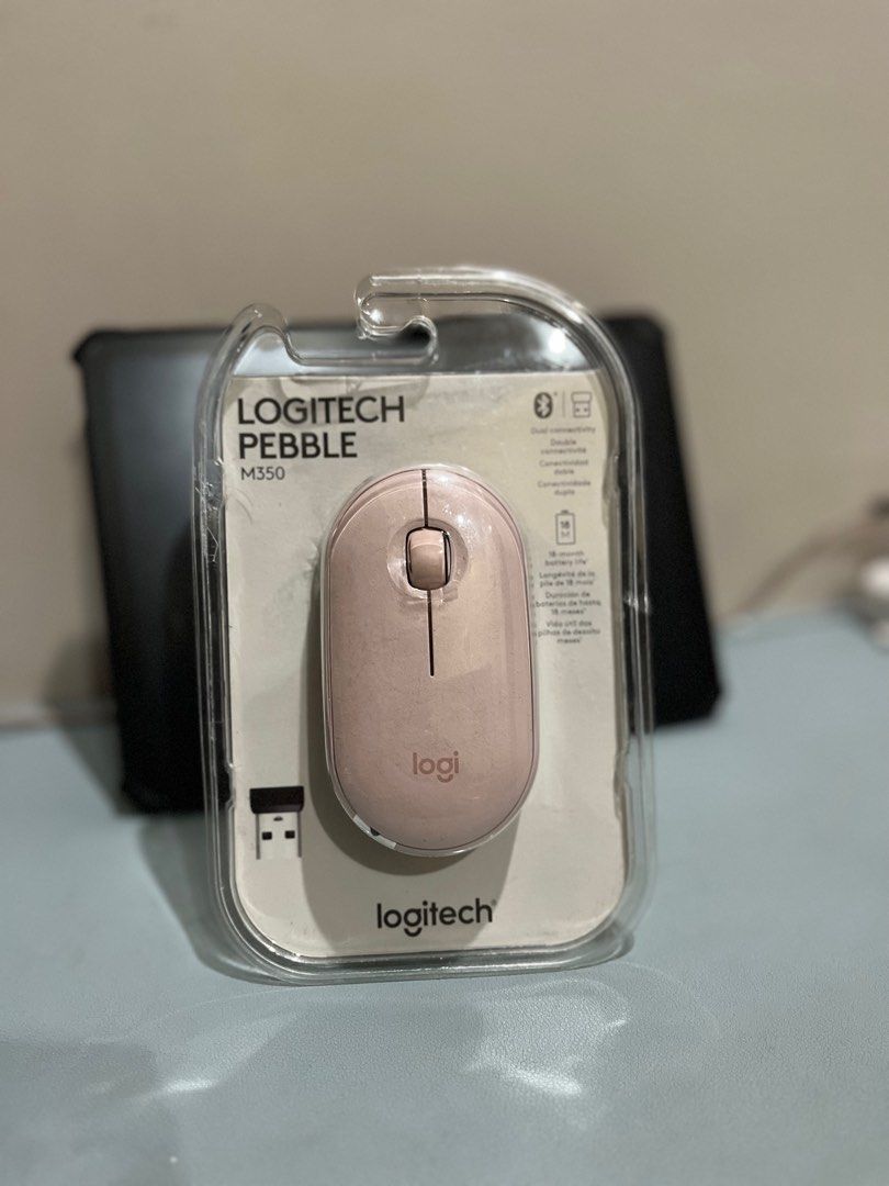 Logitech pebble M350 Pink, Computers & Tech, Parts & Accessories, Mouse ...