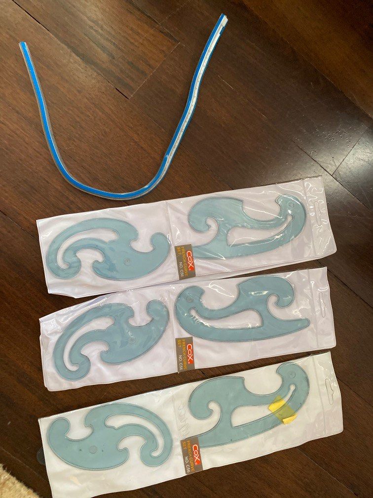 Long/ Curve Ruler for Math, Hobbies & Toys, Stationery & Craft ...