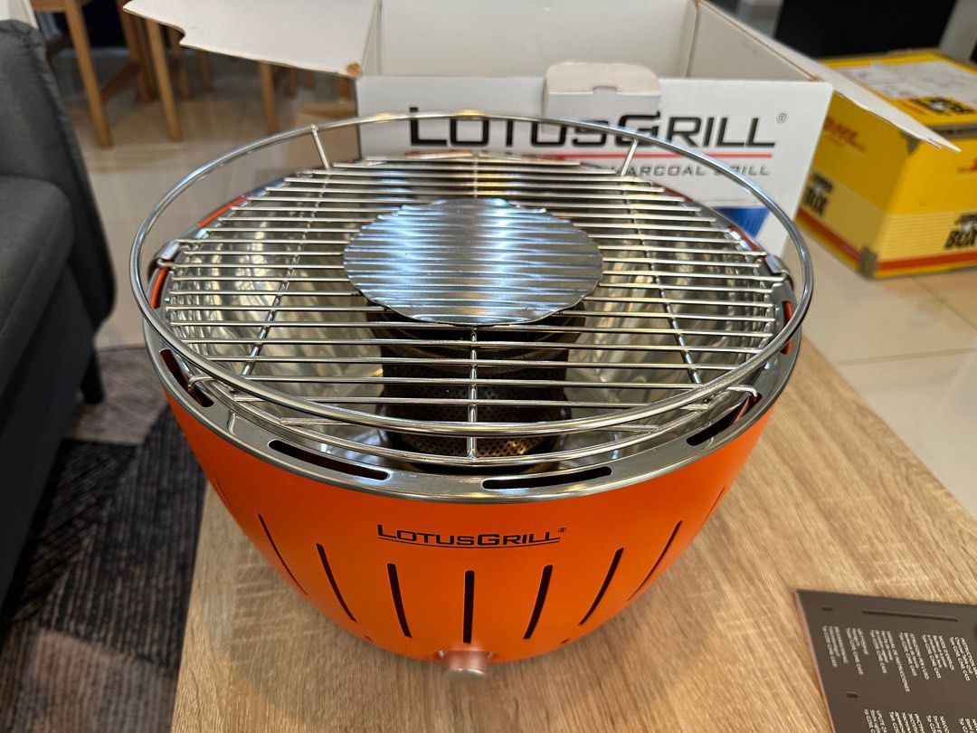 Lotus Grill Smokeless Portable Barbeque Grill, TV & Home Appliances ...