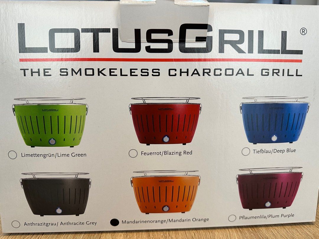 Lotus Grill Smokeless Portable Barbeque Grill, TV & Home Appliances ...