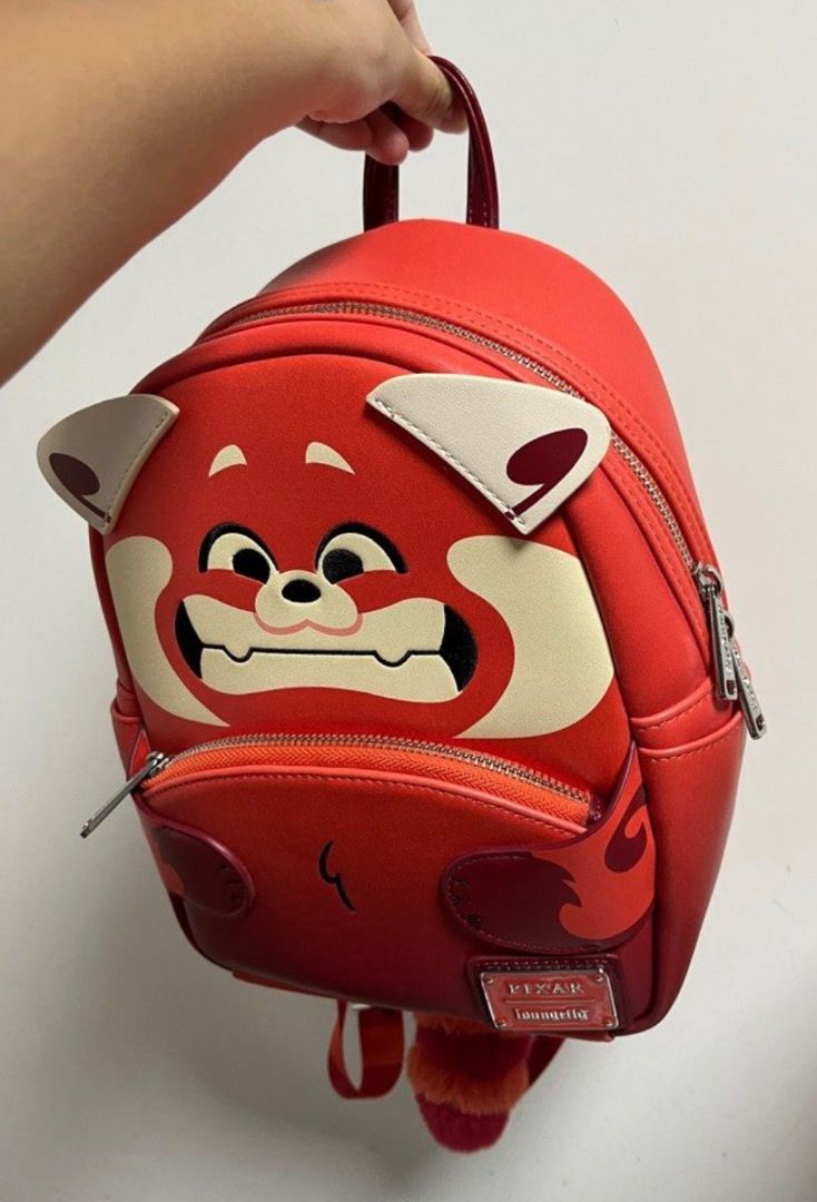 Loungefly Turning Red Backpack, Women's Fashion, Bags & Wallets ...